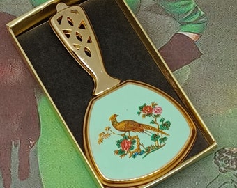 Green Hand Mirror | Etsy