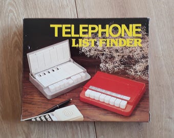 Telephone index | Etsy