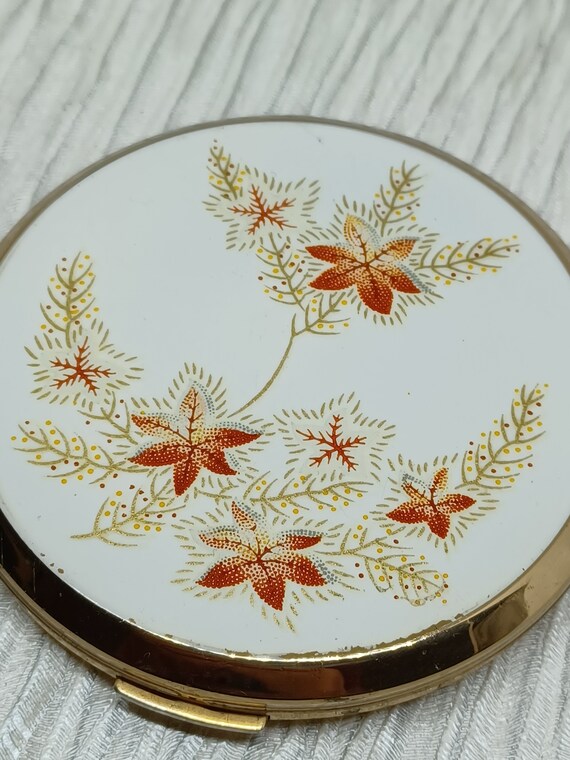 Vintage Stratton Compact & Lipstick Case Set in White… - Gem