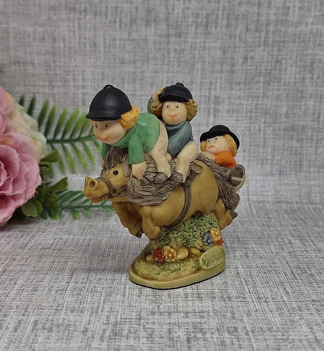 Thelwell 'pony Not yet Broken' Figurine by the Chiltern Collection ...