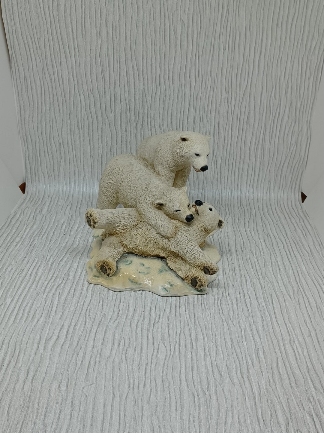 Sherratt & Simpson Polar Bear Trio Playing on the Ice 55389 ~ Vintage ...