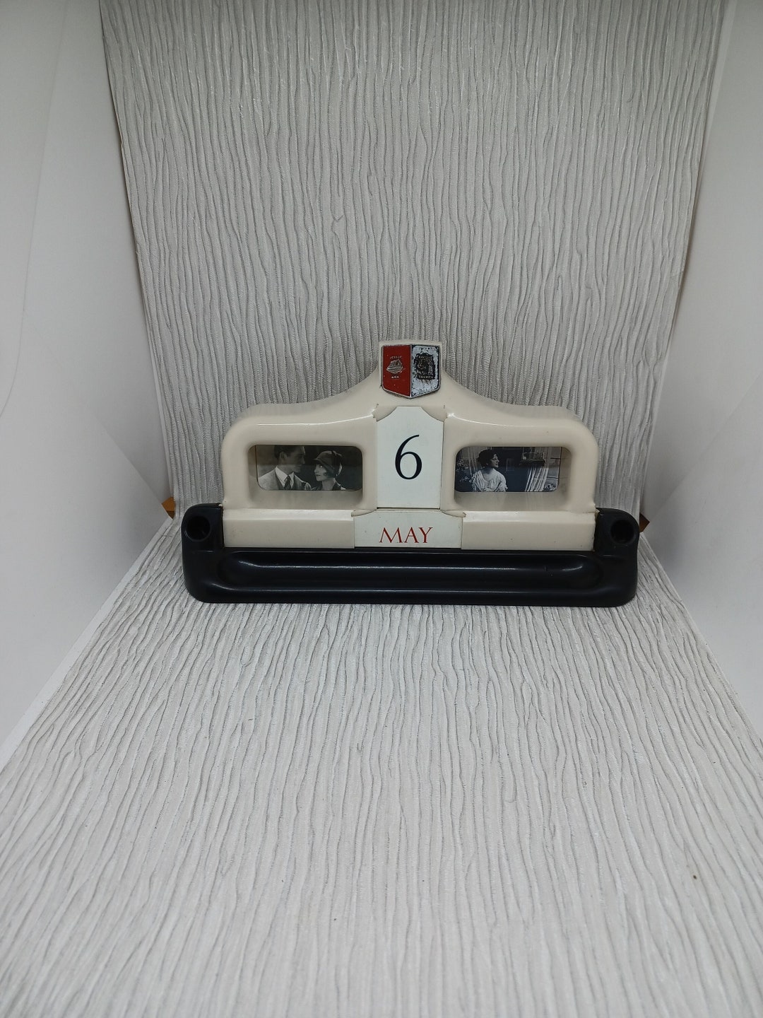Antique Perpetual Calendar Desk Tidy 1930s Desk Organiser - Etsy