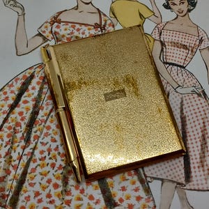 Stratton Notecase Notepad and Pen in Black Enamel With a Pheasant and ...