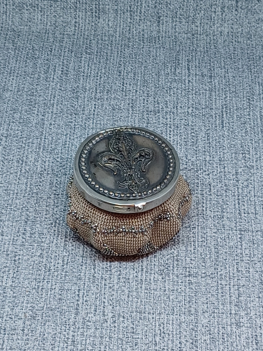 Edwardian Tam O'shanter Coin Purse With Beaded Star and Fleur De Lis ...