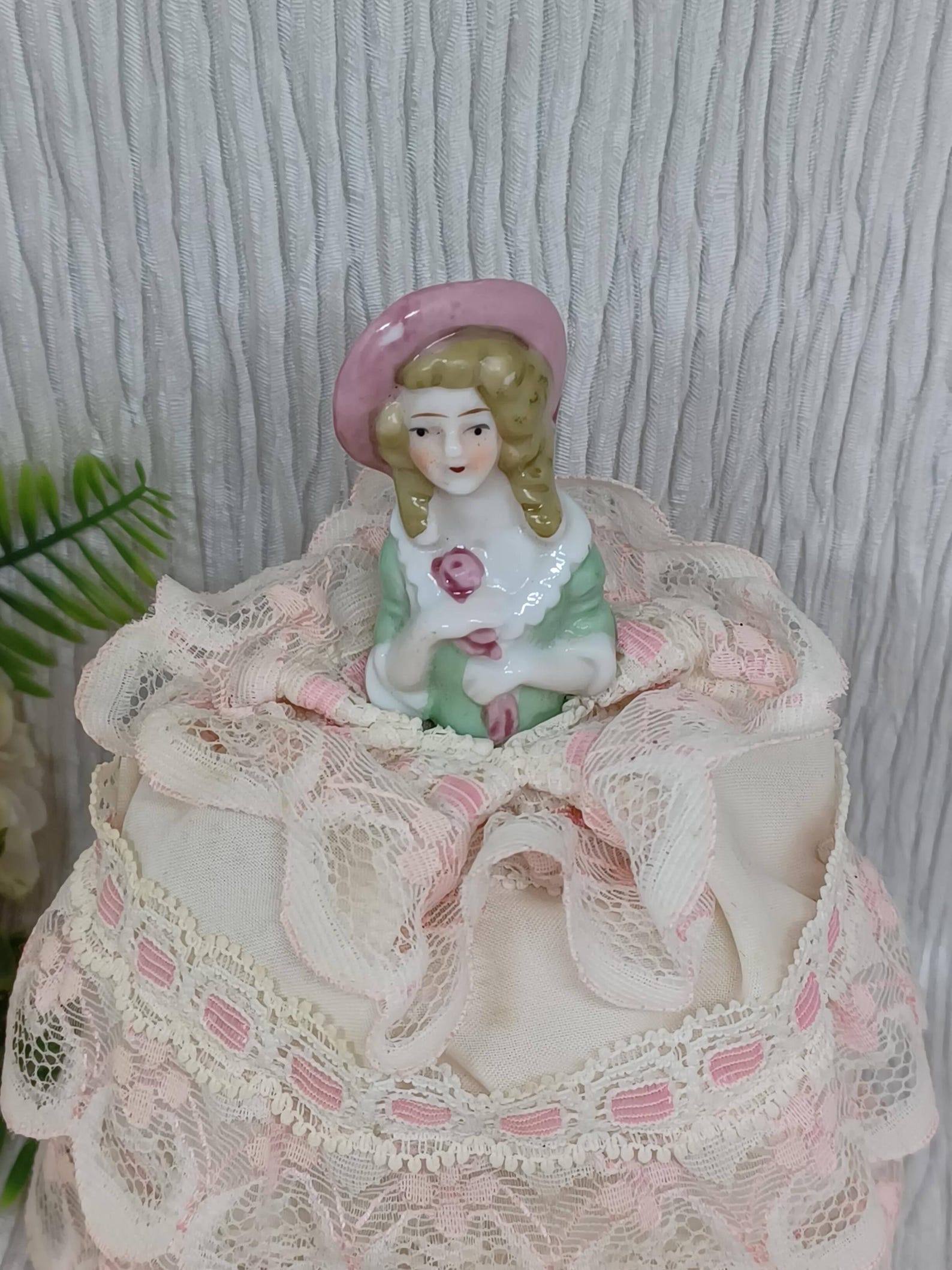 Porcelain Half Lady Doll ~ 1920s 1930s Pin Cushion - Etsy