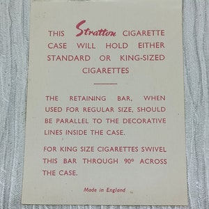 Stratton Cigarette Case in Light Blue Enamel With a White Rose and Bud ...