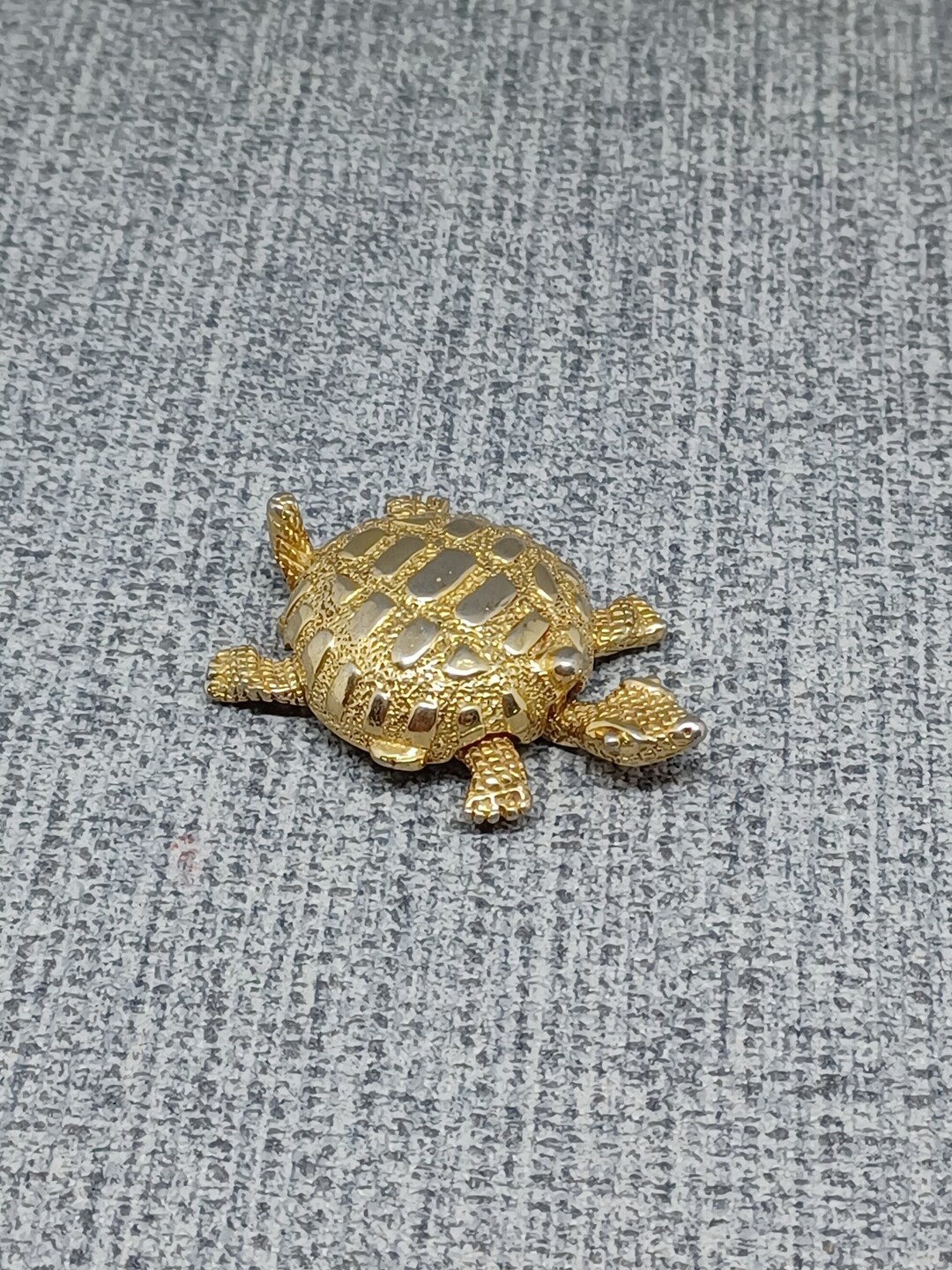 Vintage Solid Perfume Turtle in Gold Tone Metal Tortoise - Etsy Australia