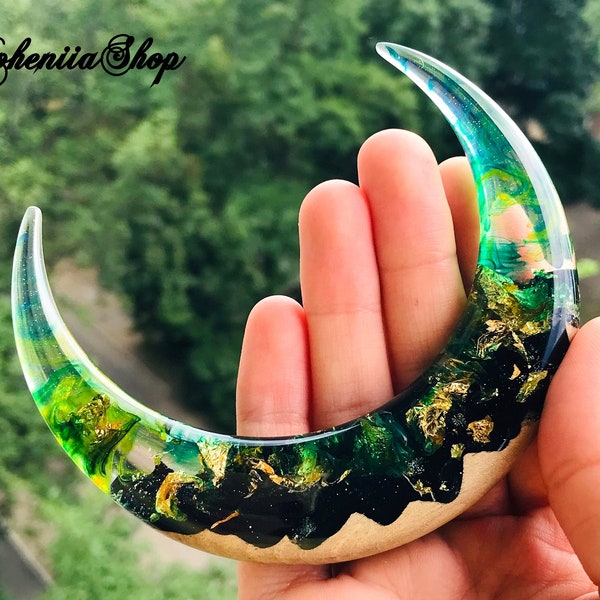 Green Hair Stick - Etsy