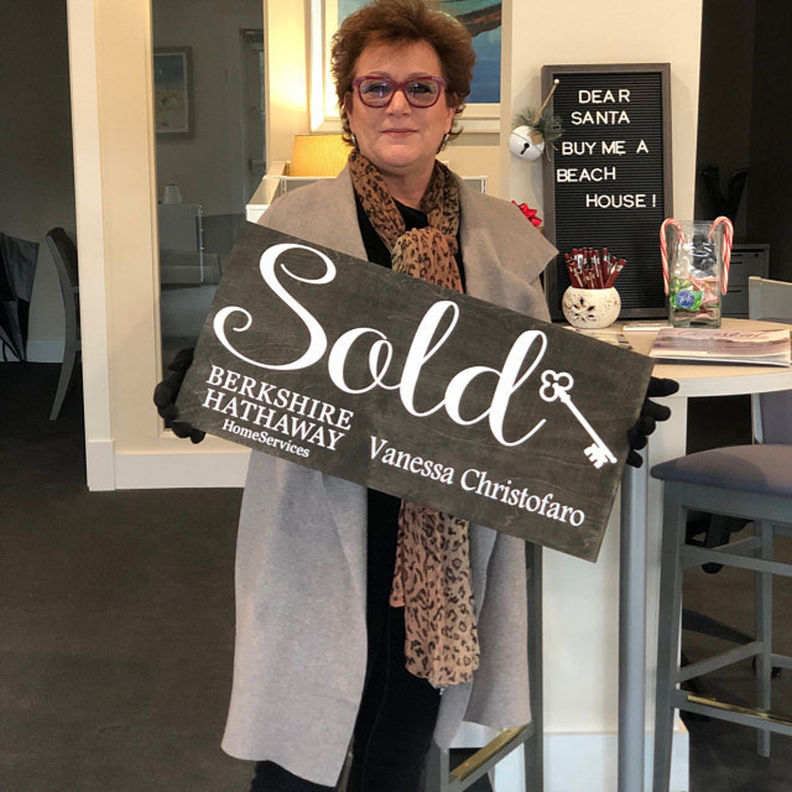 Personalized Real Estate Agent Sign Custom Real Estate Sold - Etsy