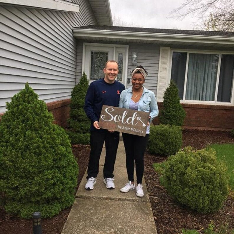 Personalized Real Estate Agent Sign Custom Real Estate Sold - Etsy