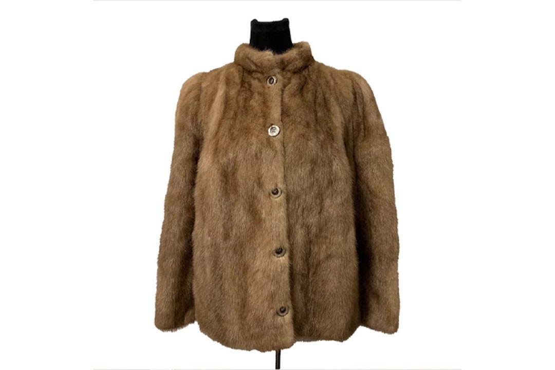 Vtg Autumn Haze Mink Coat in Very Good Vintage Condition Size Medium Ca ...
