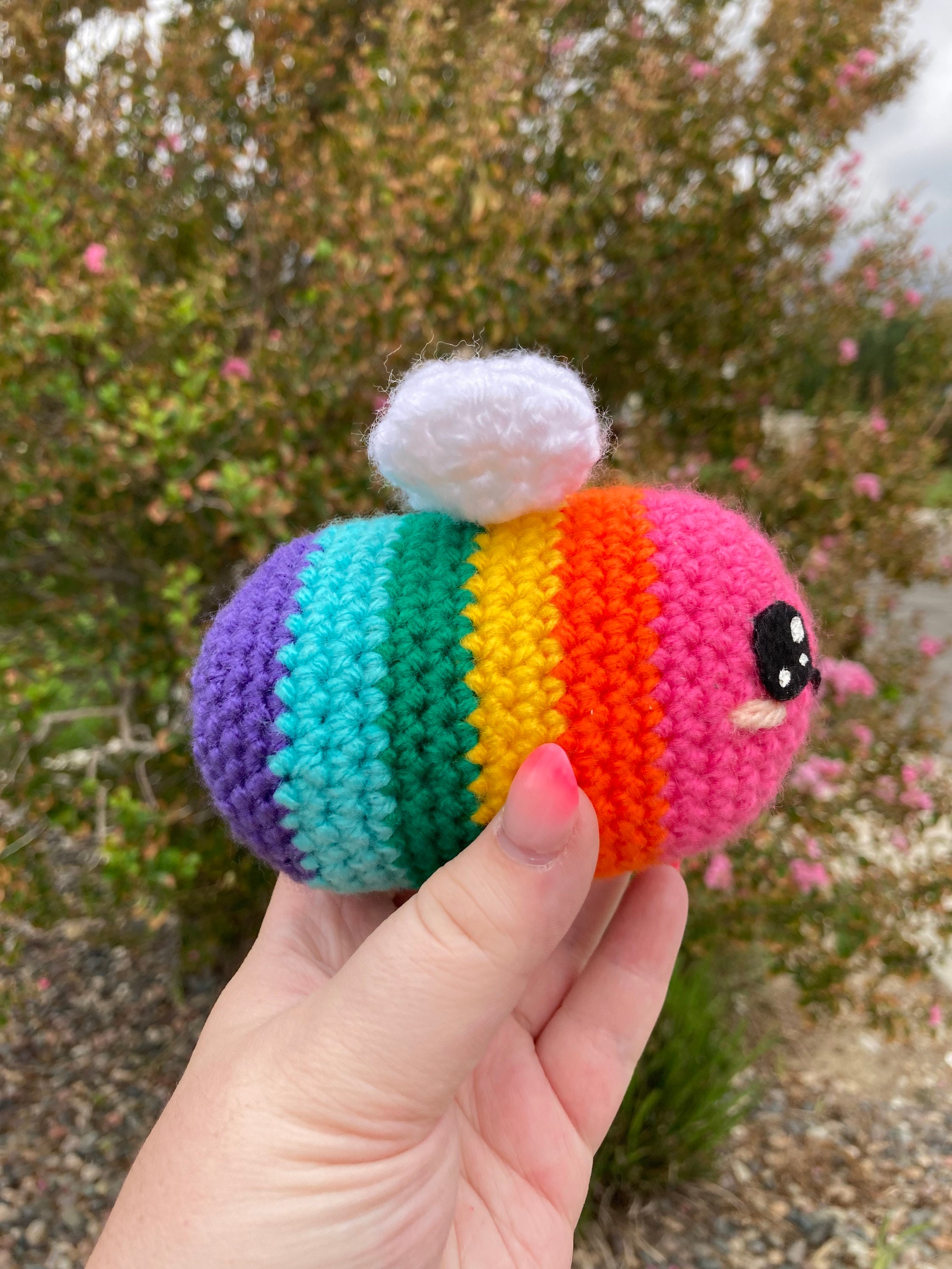 LGBTQ Pride Bee Plushie | Etsy