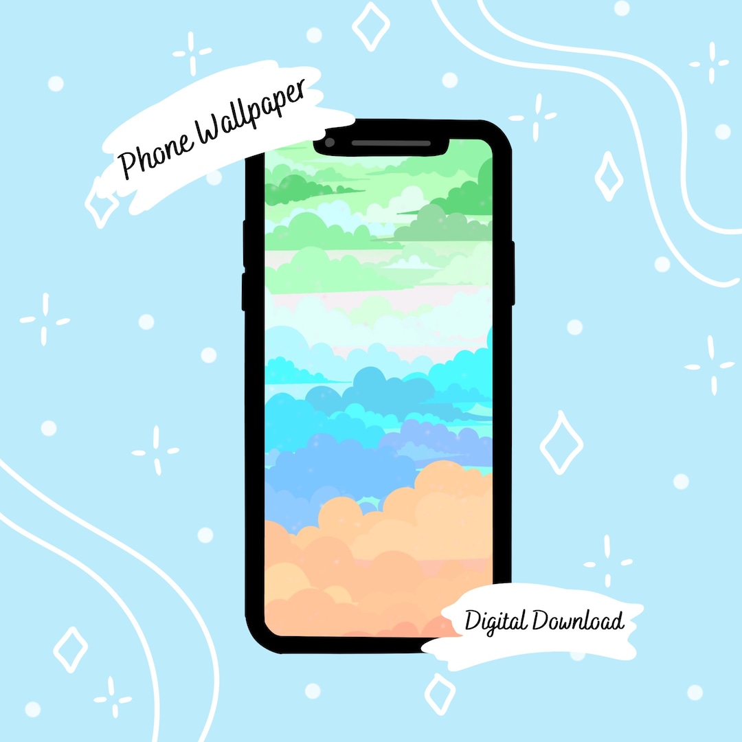 Subtle Unlabeled Pride Phone Wallpaper - Etsy