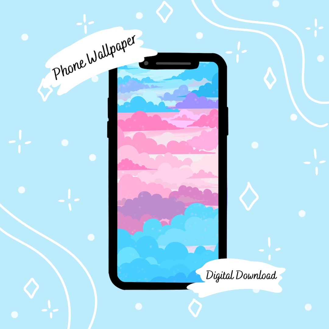 Subtle Transgender Pride Phone Wallpaper - Etsy