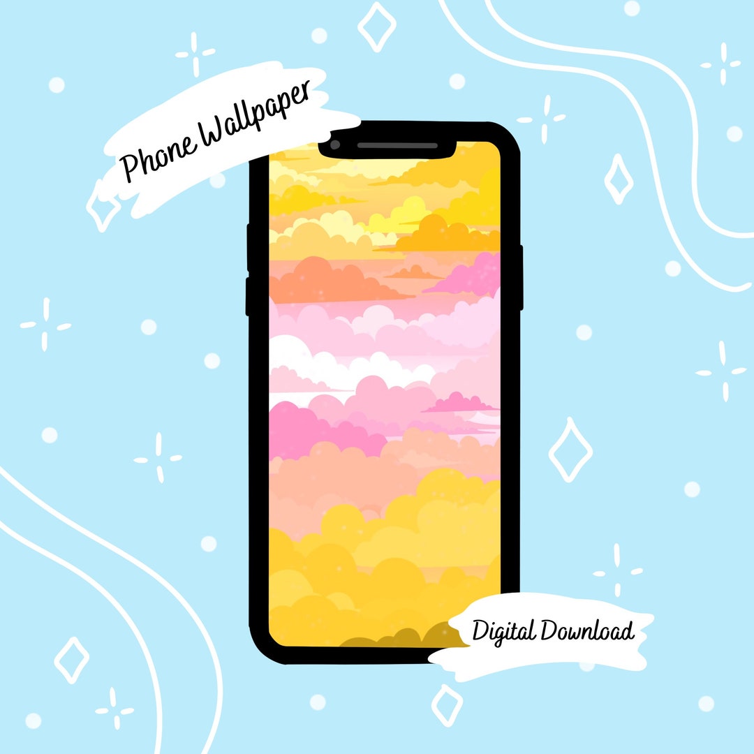 Subtle Pangender Pride Phone Wallpaper - Etsy