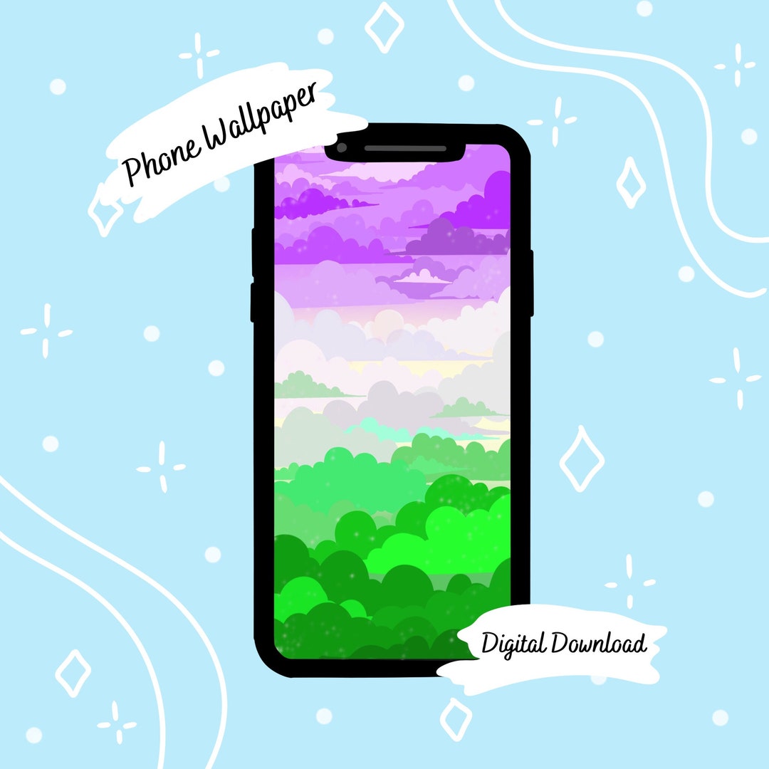 Subtle Genderqueer Pride Phone Wallpaper - Etsy