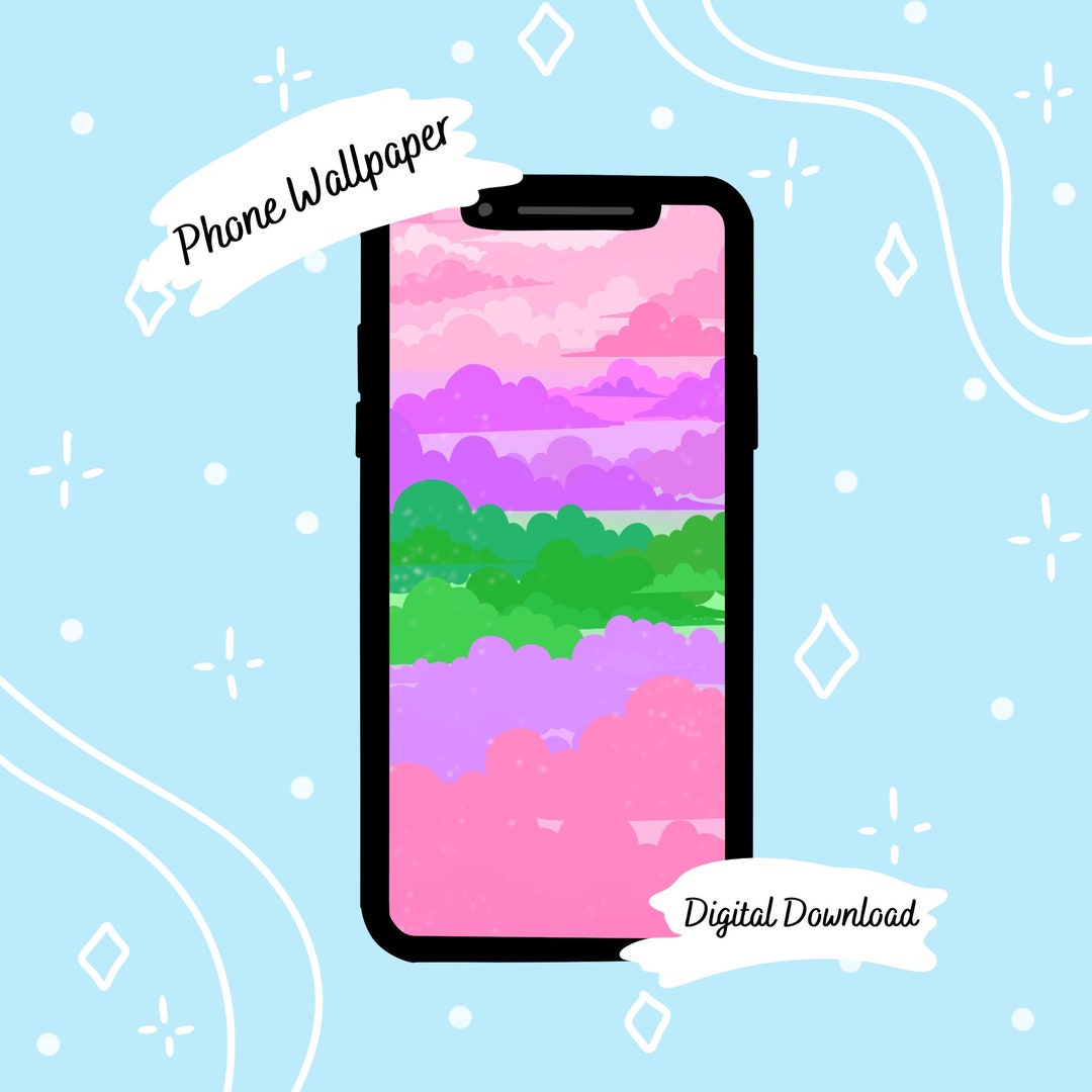 Subtle Trigender Pride Phone Wallpaper - Etsy