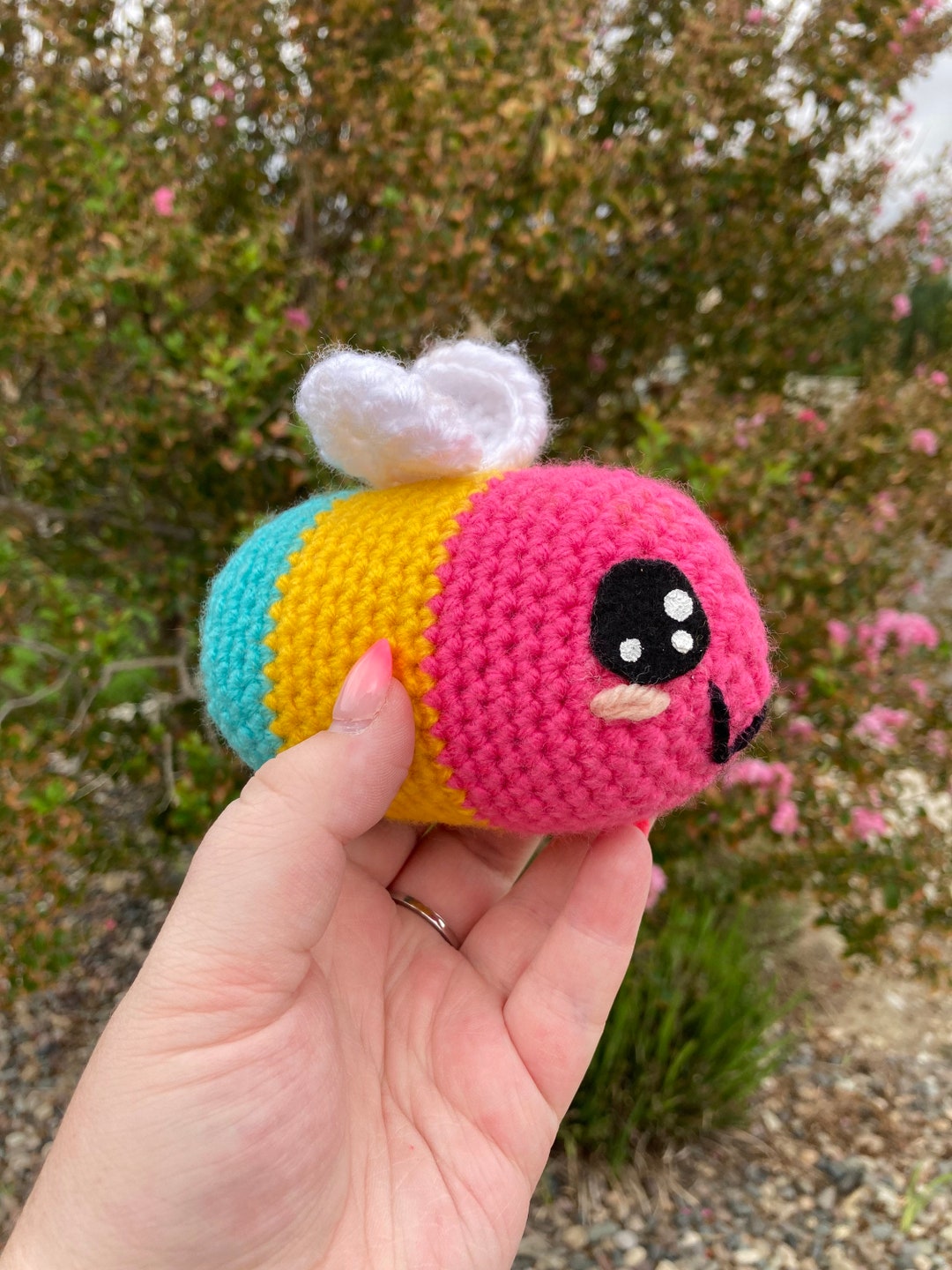 Pansexual Pride Bee Plushie - Etsy