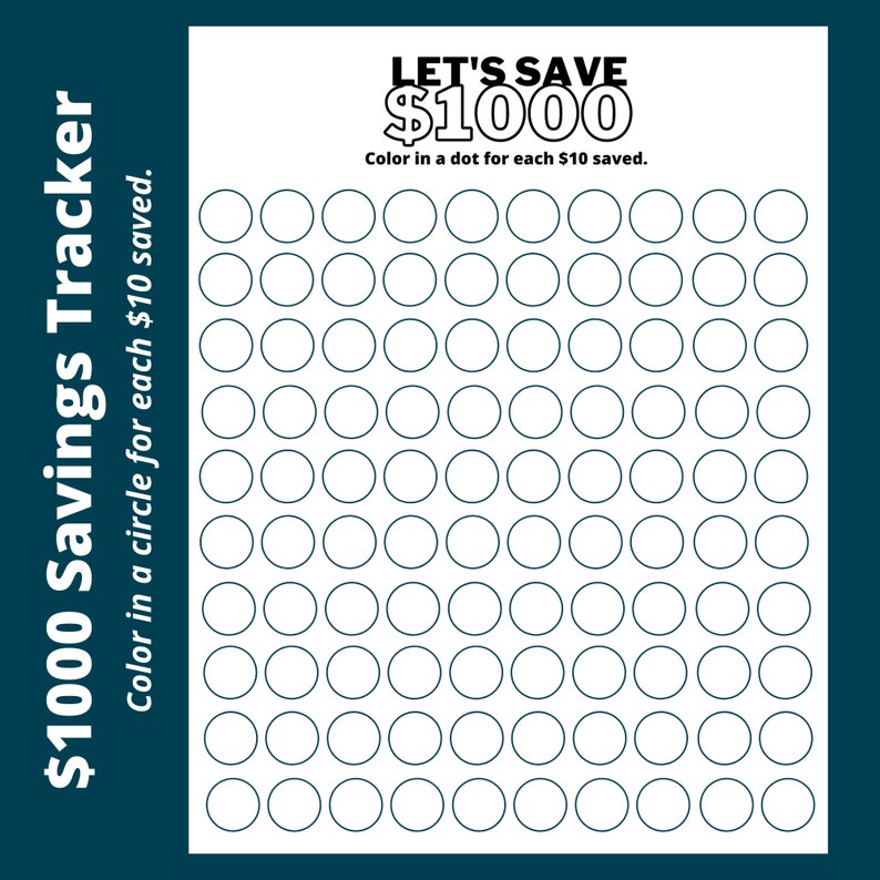 Emergency Fund Savings Tracker Debt Free Dave Ramsey Emergency Fund ... Emergency Fund Savings Tracker Debt Free Dave Ramsey Emergency Fund ...