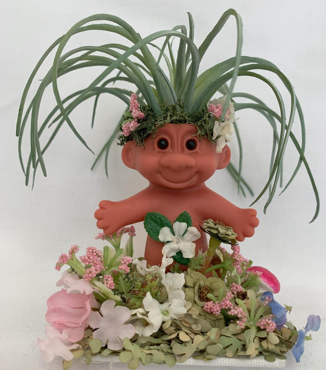 Enchanted Forest Troll Doll Handcrafted Collectible - Etsy