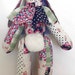 Handmade Bunny Made From Patchwork Fabric With Matching Collar and ...