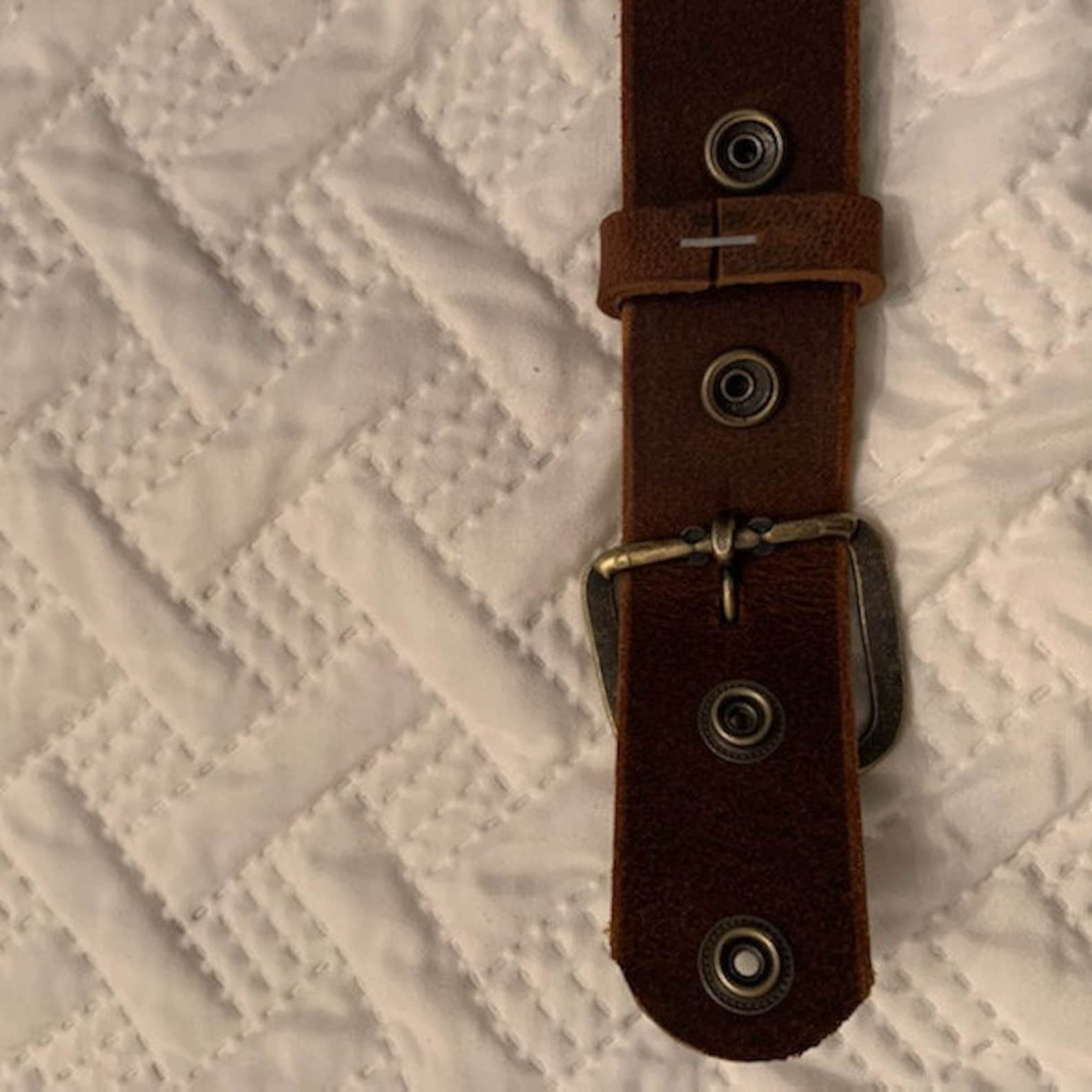 Amish Made Buffalo Distressed Leather Belt - Etsy