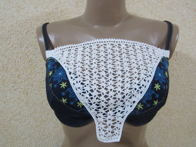 Modesty Panelmodesty Clothing White Crochet Modesty Panel - Etsy