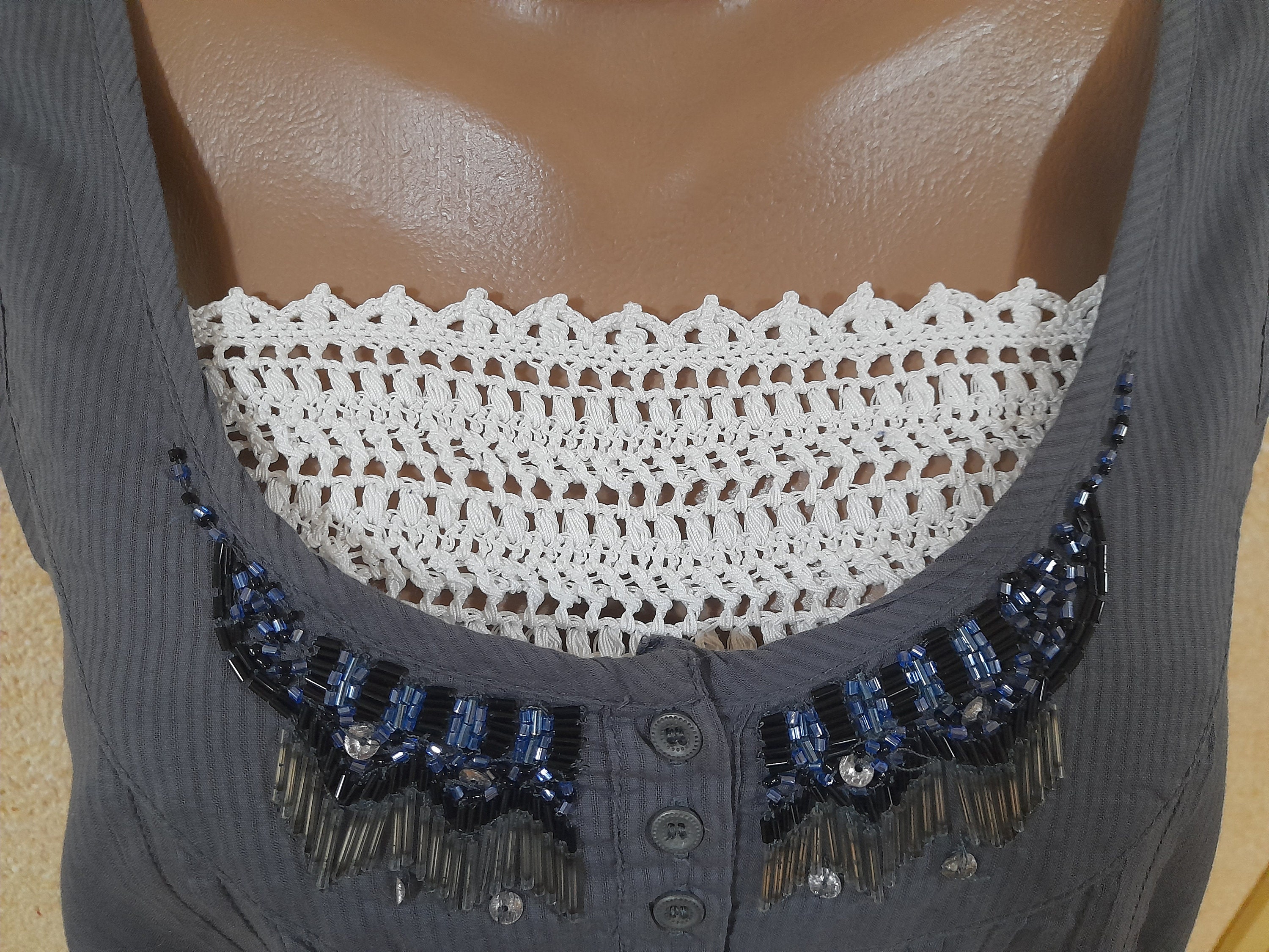 Modesty Panel White Crochet Modesty Panel - Etsy