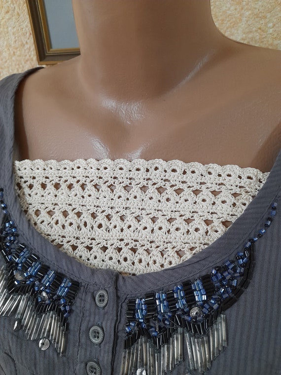 Modesty Panel Ecru Crochet Modesty Panel - Etsy