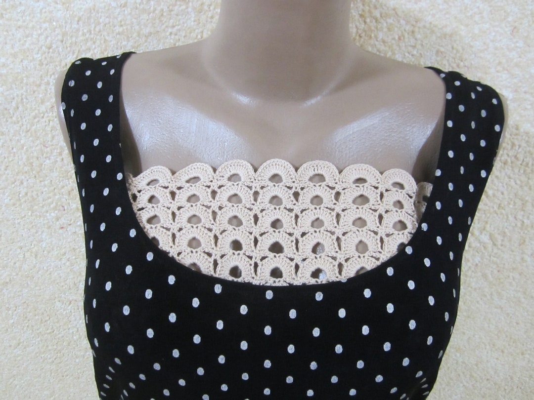 Modesty Panel, Lace Bra Insert, Cleavage Cover - Etsy