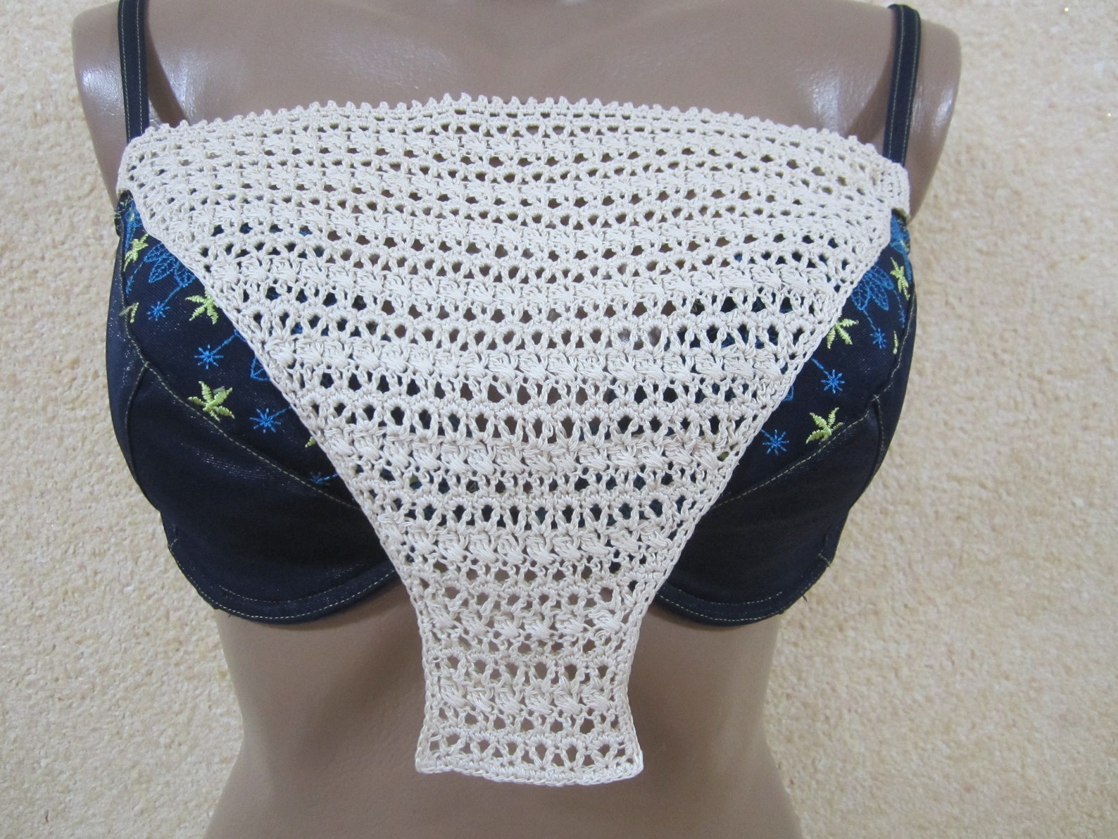 Modesty Panel Ecru Crochet Modesty Panel | Etsy