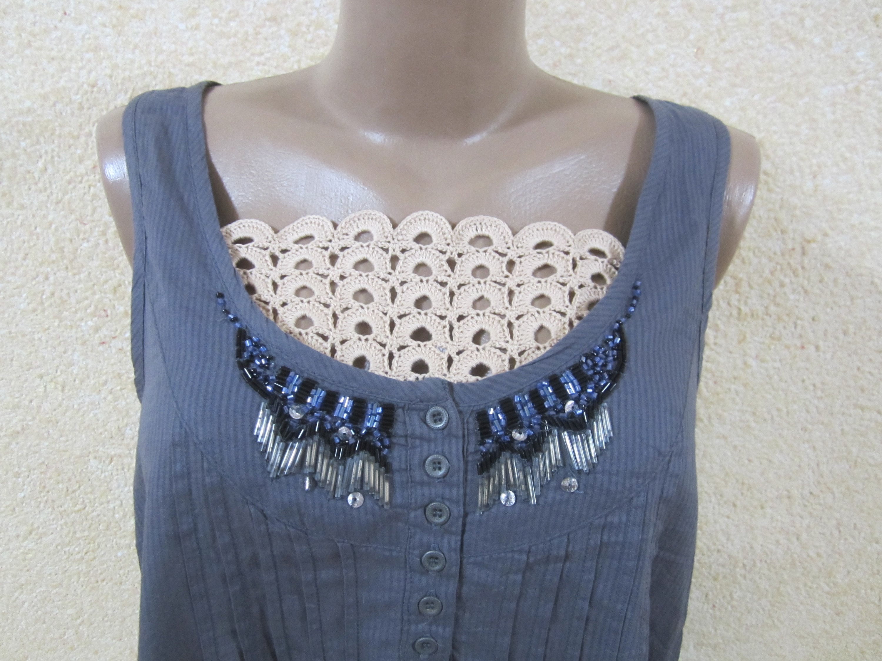 Modesty Panel Lace Bra Insert Cleavage Cover | Etsy