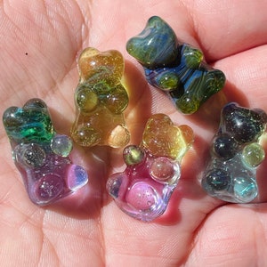 Handmade Glass Gummy Bear - Realistic and Irresistibly Sweet! - Etsy