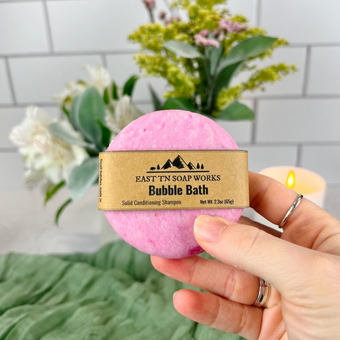 Zero Waste Solid Shampoo Bar Bubble Bath Smoothing Sulfate Free Vegan ...