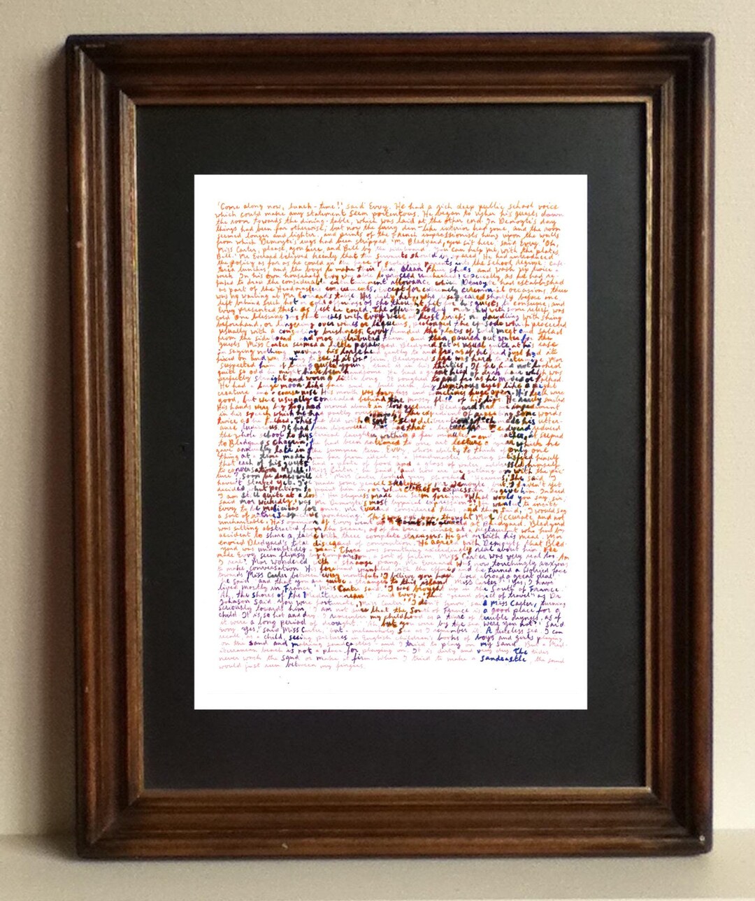 Iris Murdoch Poster, a Portrait of the Irish-british Novelist in Her ...