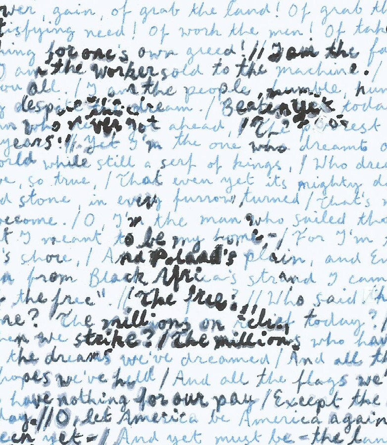 Langston Hughes 2 in his own words a portrait of the black | Etsy