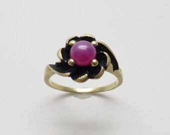 Linde Pink Star Sapphire - Etsy