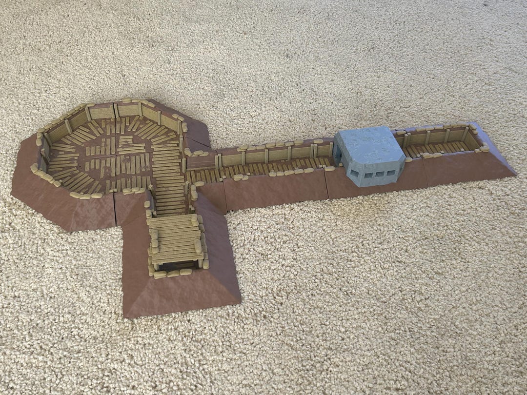 Full Color 1/56 28mm Trenches - Etsy