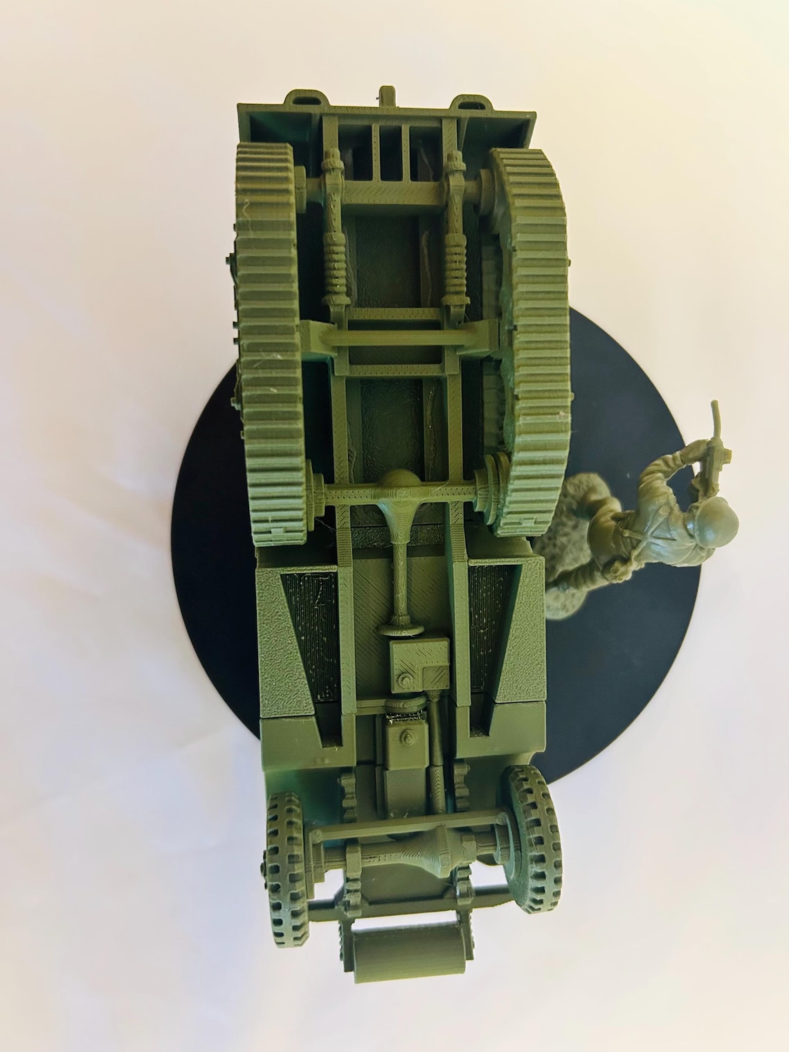 T19 Howitzer Motor Carriage WWII Armored Car: 1/32 Scale Army Men ...