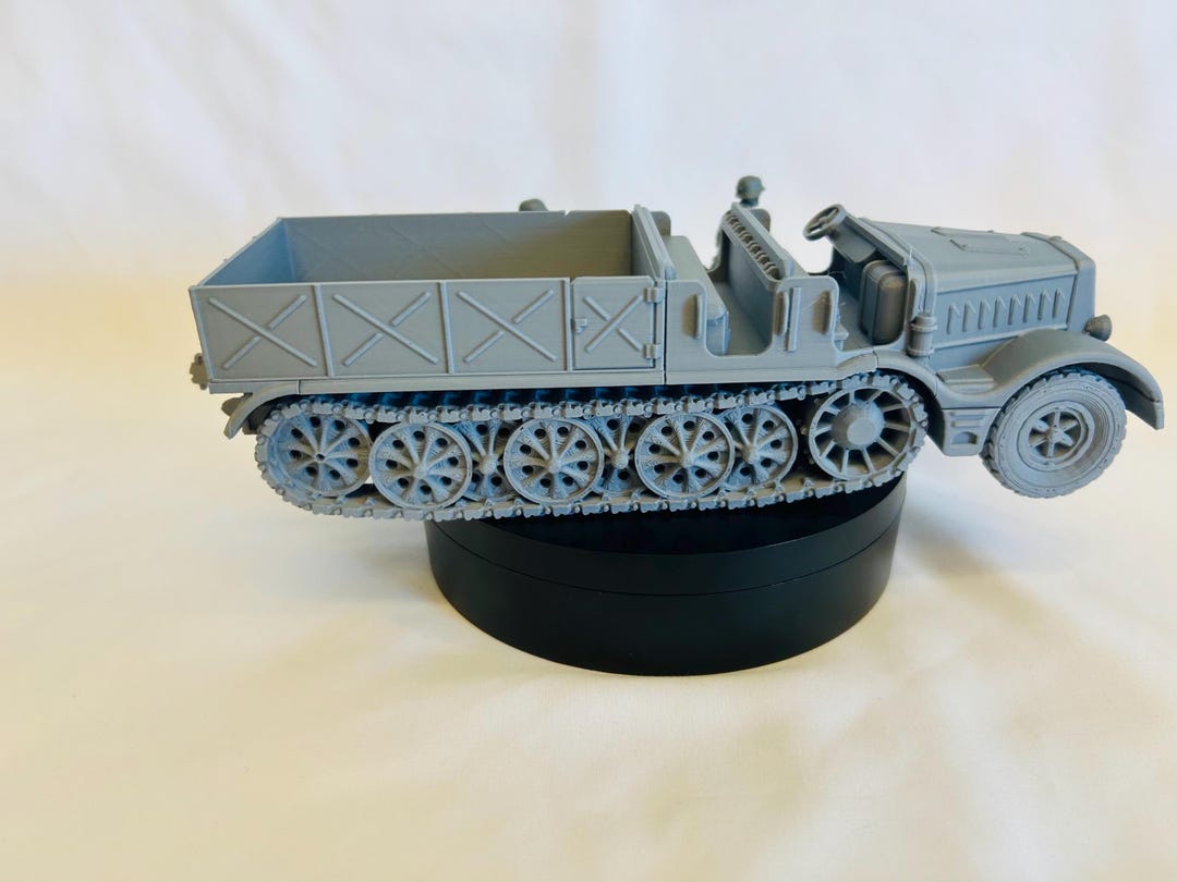 Famo Sdkfz 9 WWII German Halftrack: 1/32 Army Men Scale - Etsy