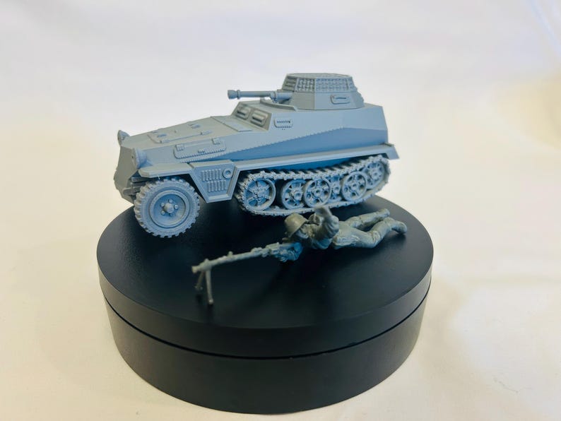 Sdkfz 250 WWII German Halftrack: 1/32 Army Men Scale - Etsy