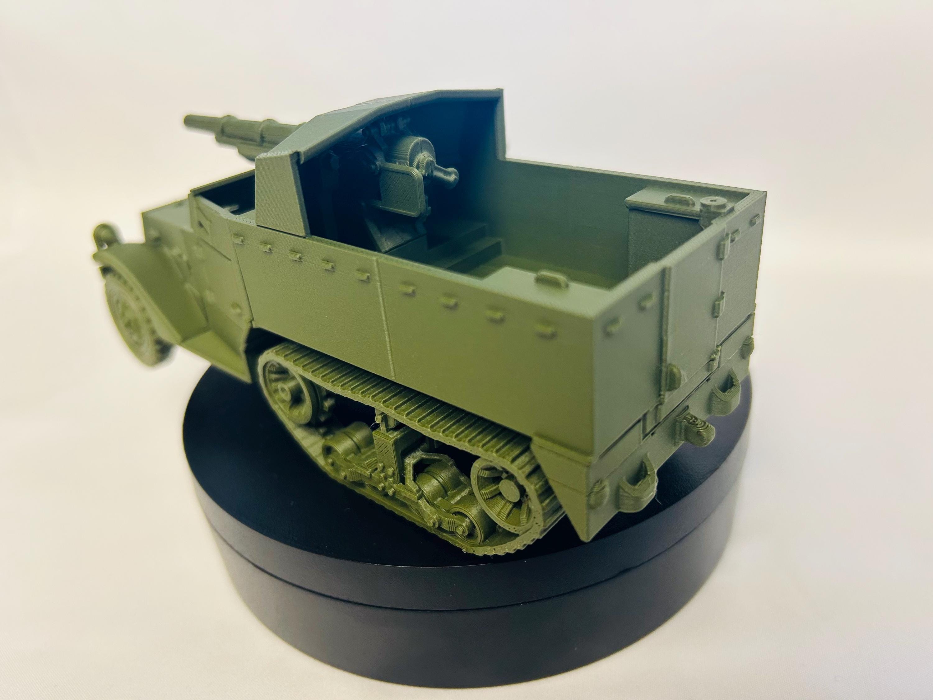 T19 Howitzer Motor Carriage WWII Armored Car: 1/32 Army Men Scale - Etsy