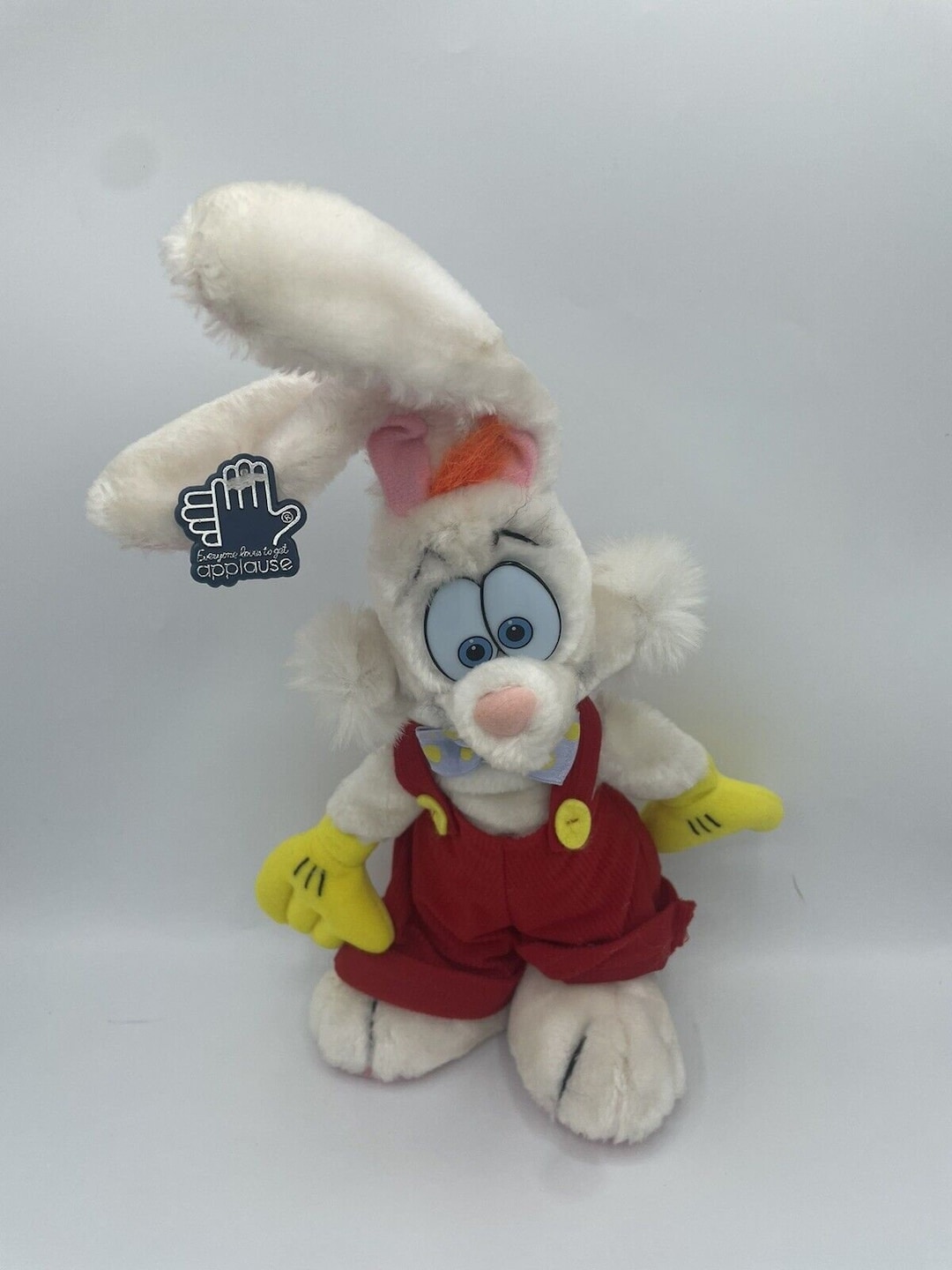 Roger Rabbit Plush Toy Doll Applause Vintage Stuffed Toy - Etsy