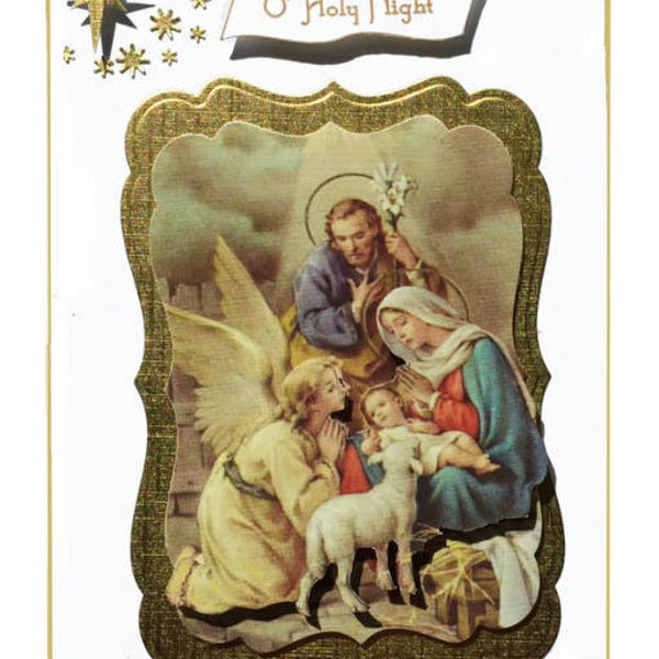 Religious Christmas Cards - Etsy