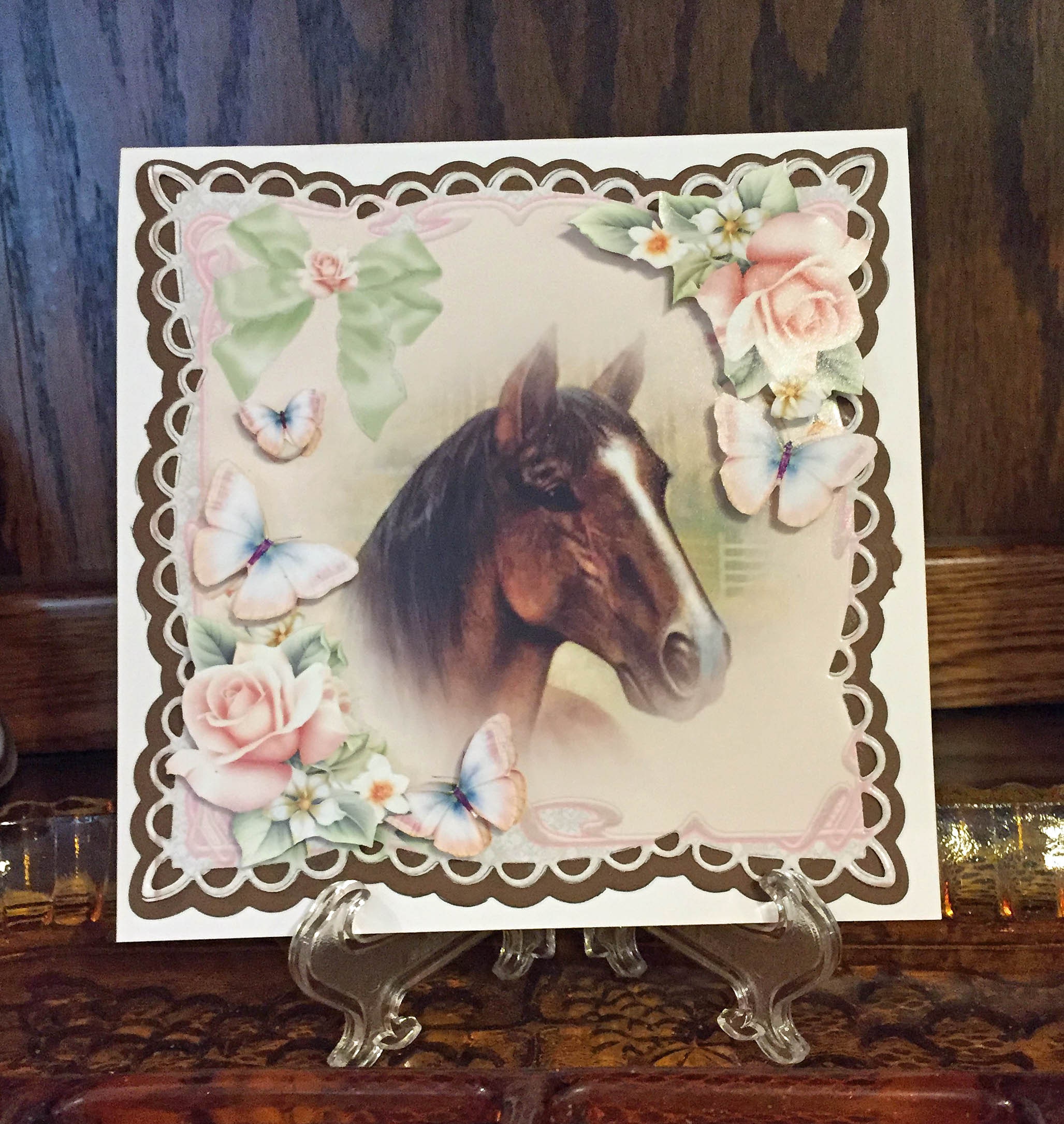 Horse Lovers Birthday, Birthday Card for Horse Lovers, Horse Print ...