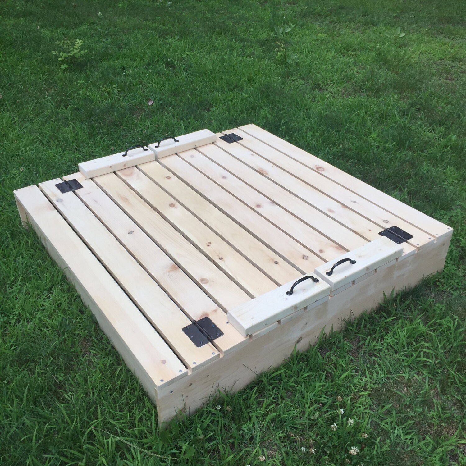 Local Item Only NO SHIPPING Sandbox With Folding Cover and - Etsy