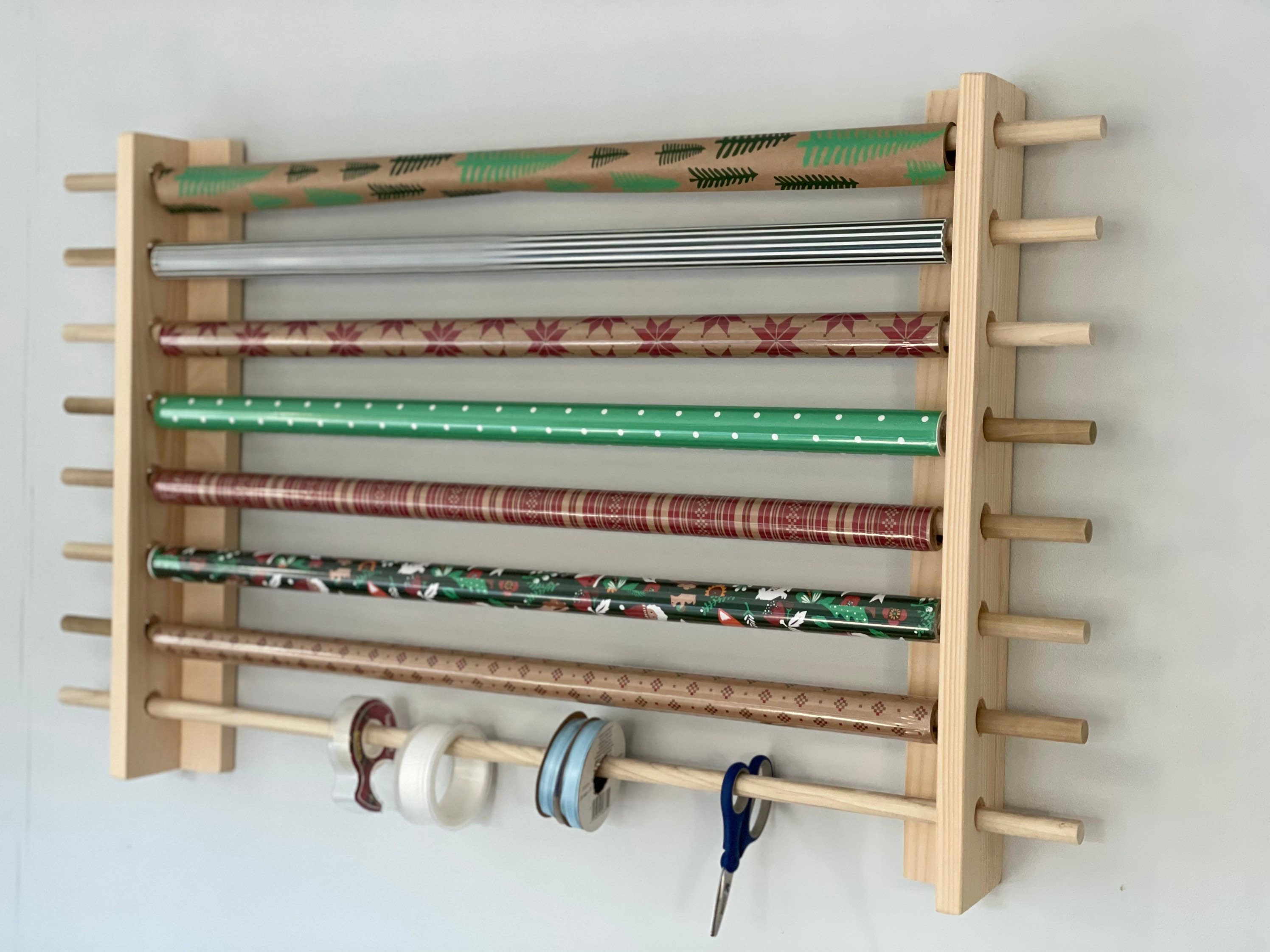 Wrapping Paper Storage // Gift Wrap Storage // Vinyl Roll - Etsy