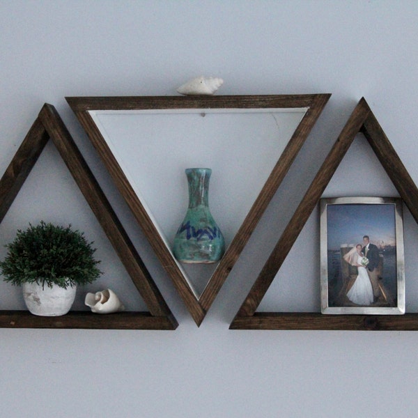 Triangle Shelves - Etsy