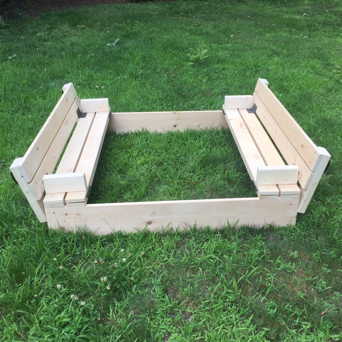 Local Item Only NO SHIPPING Sandbox With Folding Cover and - Etsy