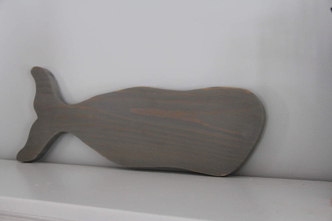 Wood Whale Decor // Nautical Decor // Wall Decor - Etsy